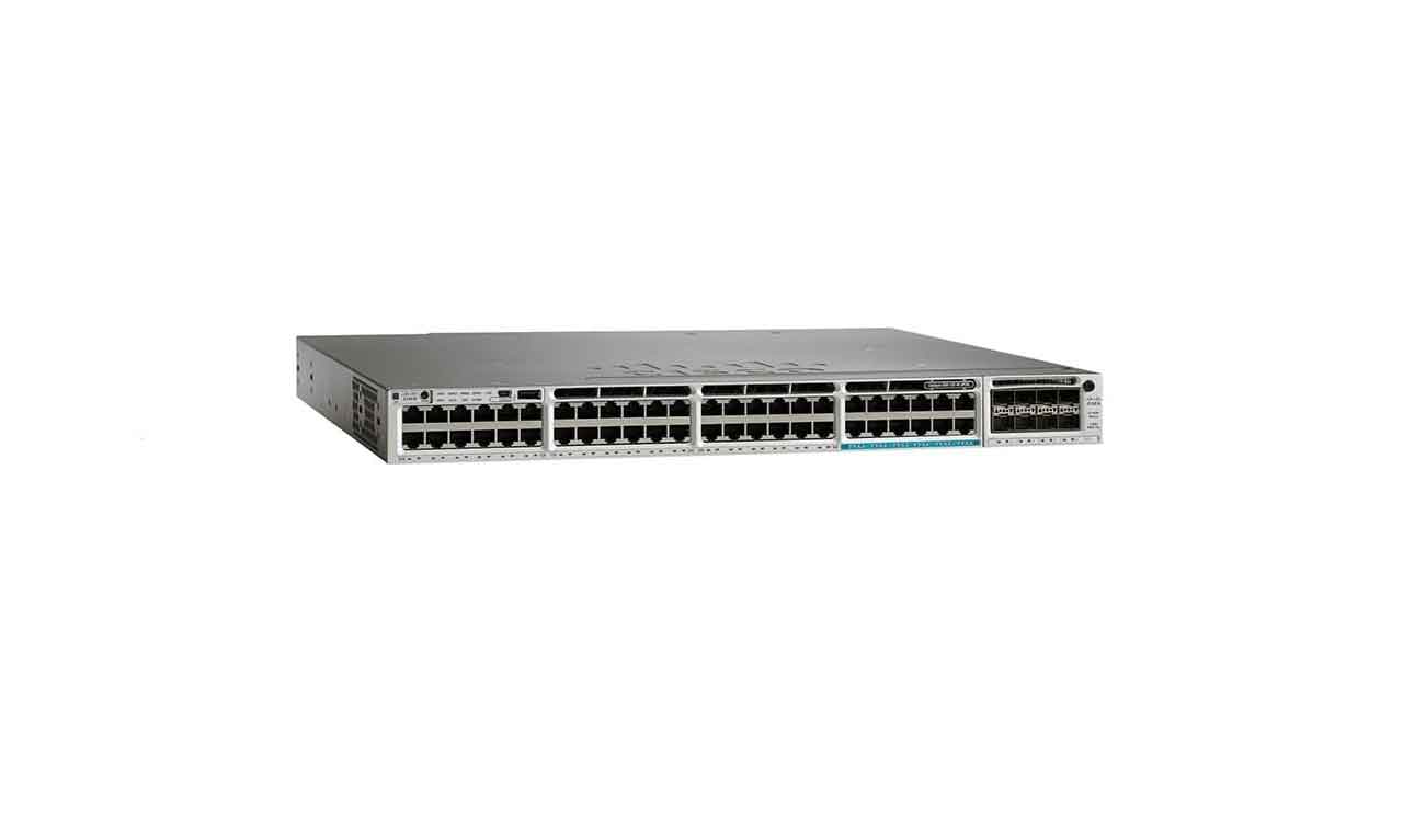 Refurbished WS-C3850-12X48U-L, Cisco Catalyst 3850 48 Port