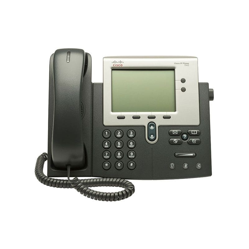 CP-7942G Cisco Unified IP Phone 7942G VoIP phone – 3B Technology ...