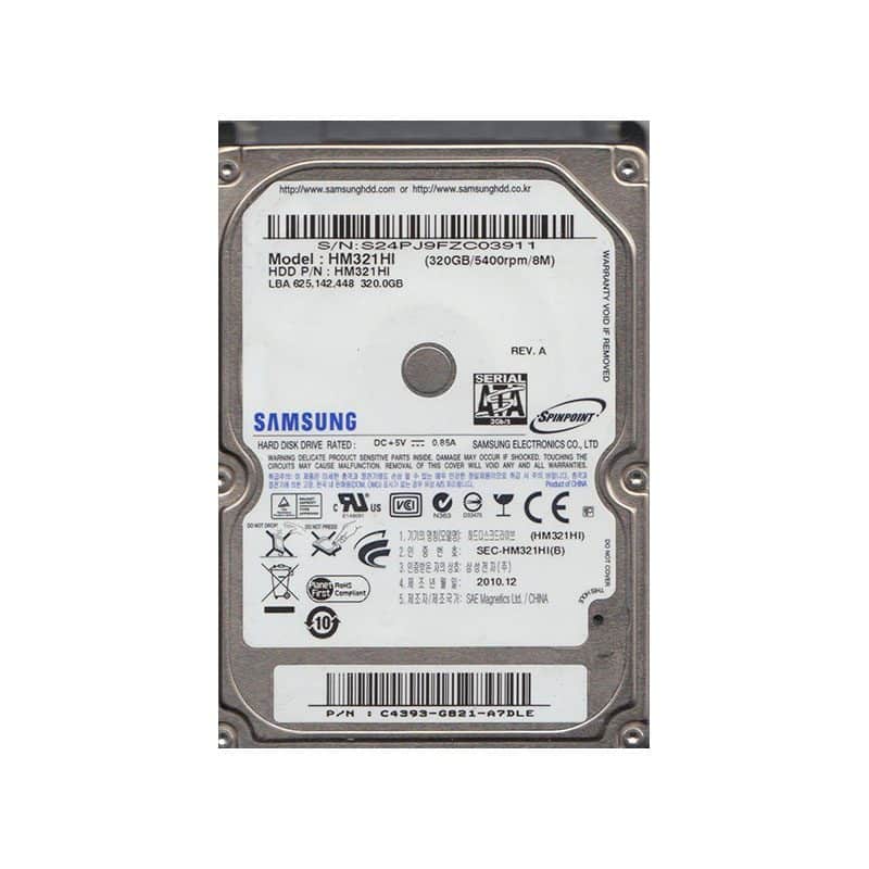 HM321HI Samsung Spinpoint M7E 320GB 5400RPM SATA Hard Drive