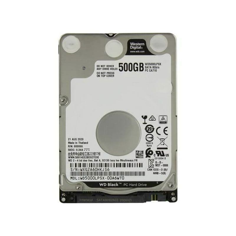 WD5000LPSX Western Digital 500GB 7200RPM SATA Hard Drive